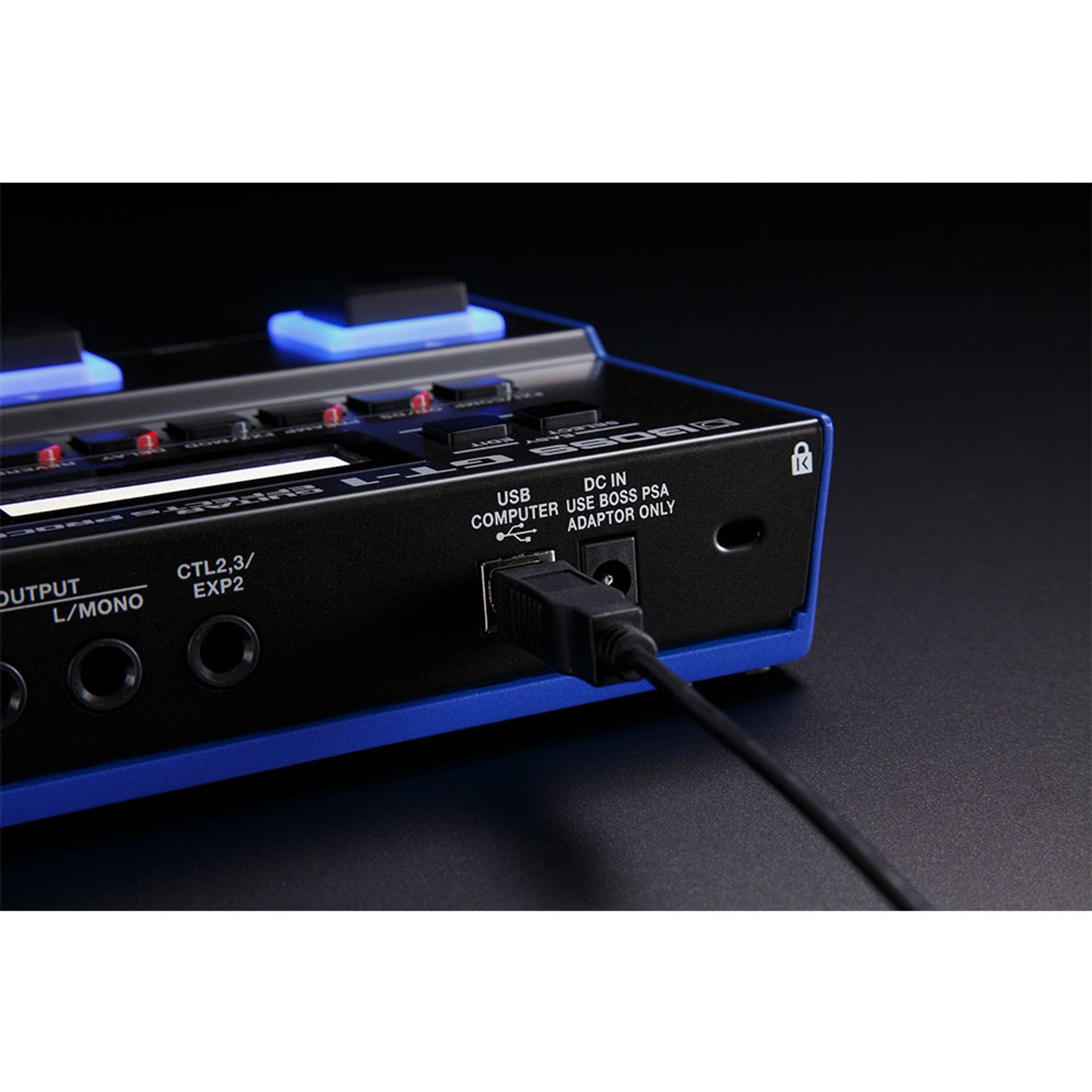 Pedaleira BOSS GT-1 Multi Efeito para Guitarra - X5Music