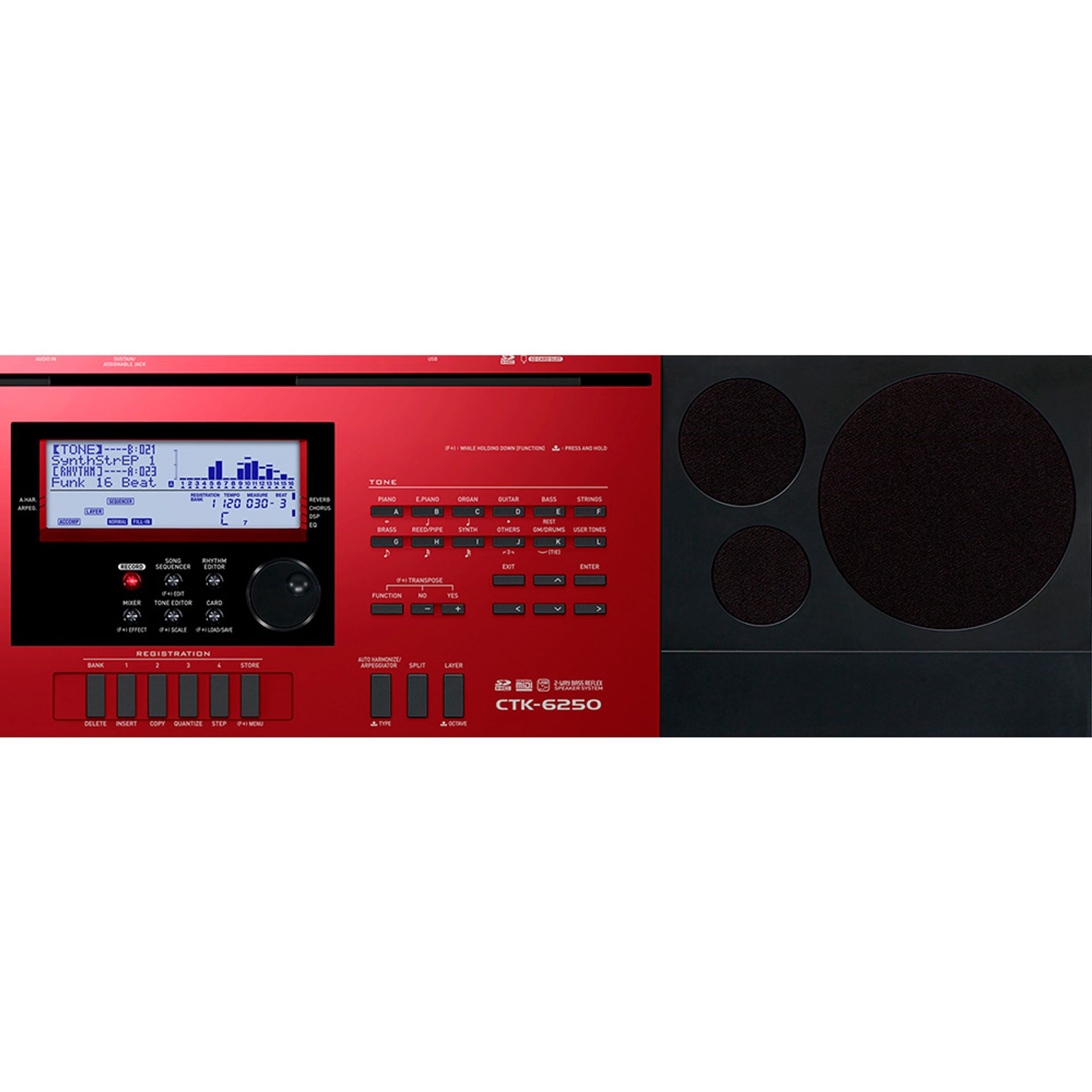 TECLADO CASIO CTK-6250 - X5Music