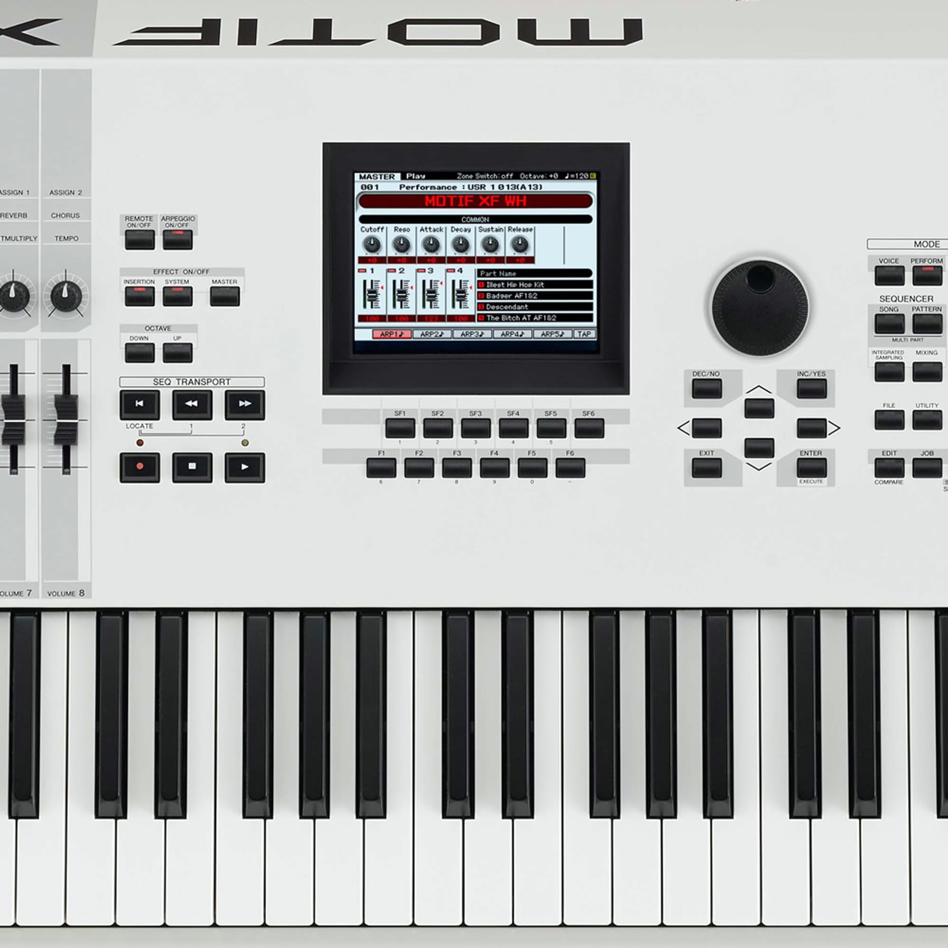 Yamaha Motif XF8 - X5 Music - X5Music