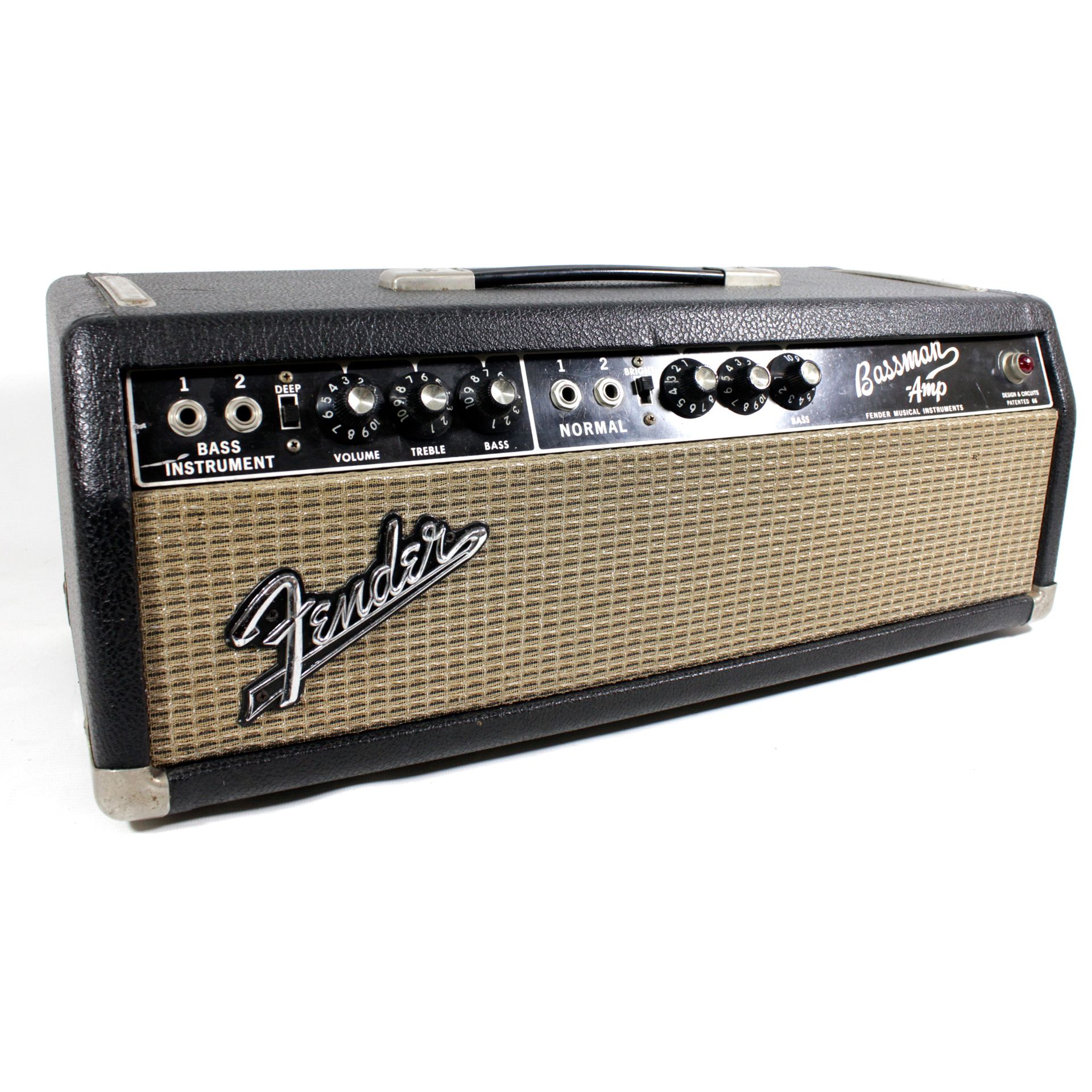 Cabeçote Fender Bassman 1965 200W Valvulado (Usado) - X5Music