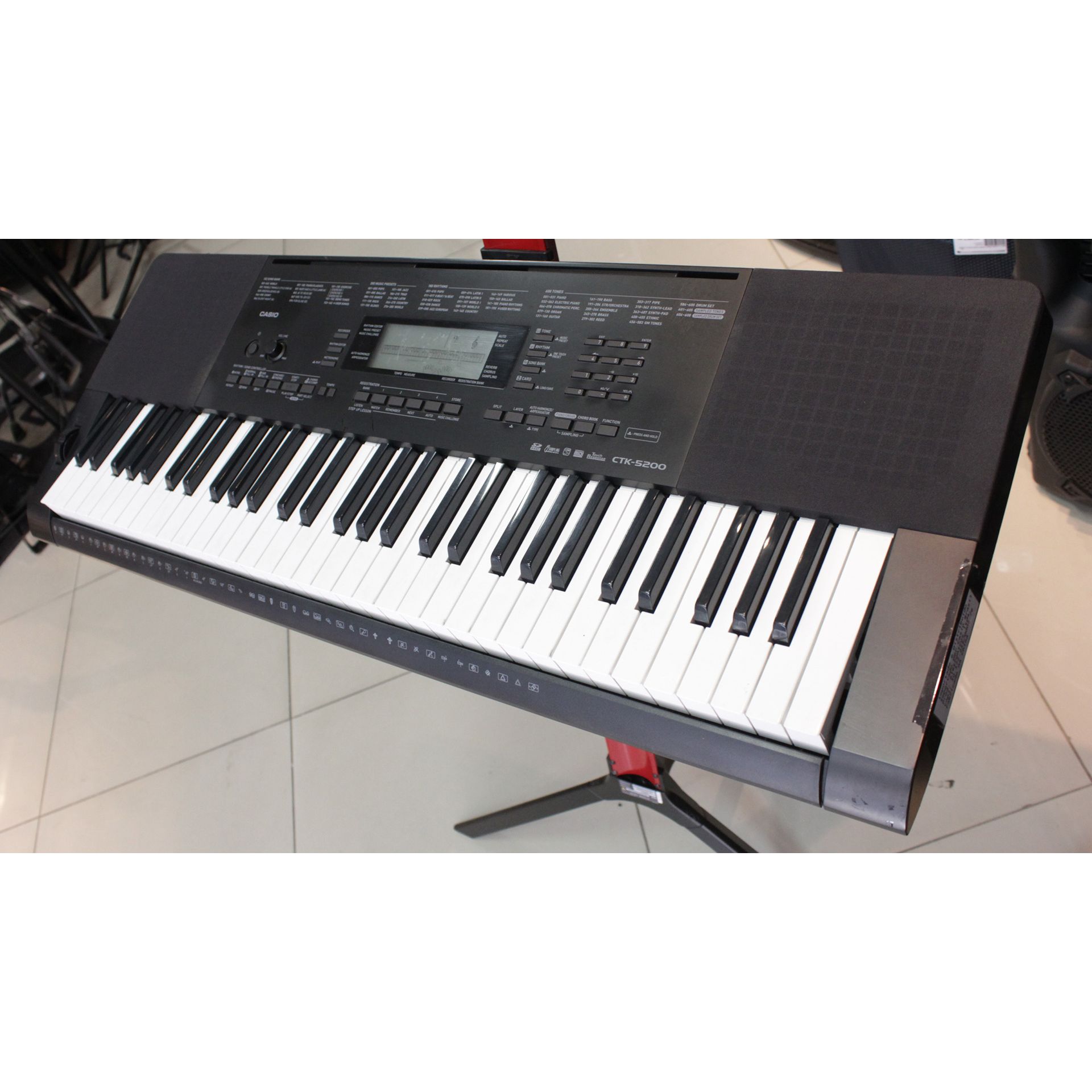 TECLADO CASIO CTK5200 61 TECLAS (USADO) - X5Music