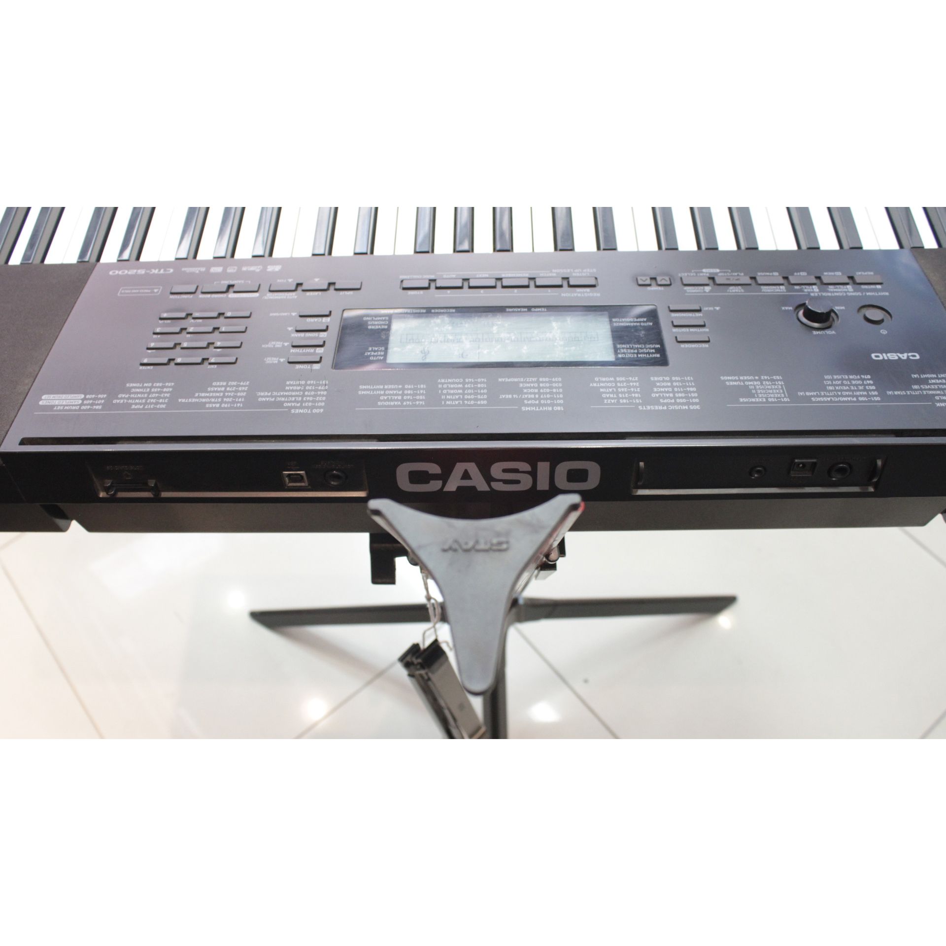 TECLADO CASIO CTK5200 61 TECLAS (USADO) - X5Music