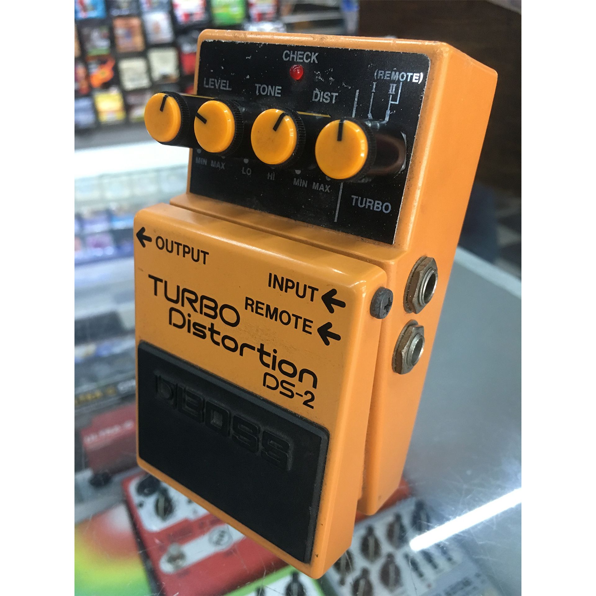 PEDAL BOSS DS-2 TURBO DISTORTION USADO - X5Music