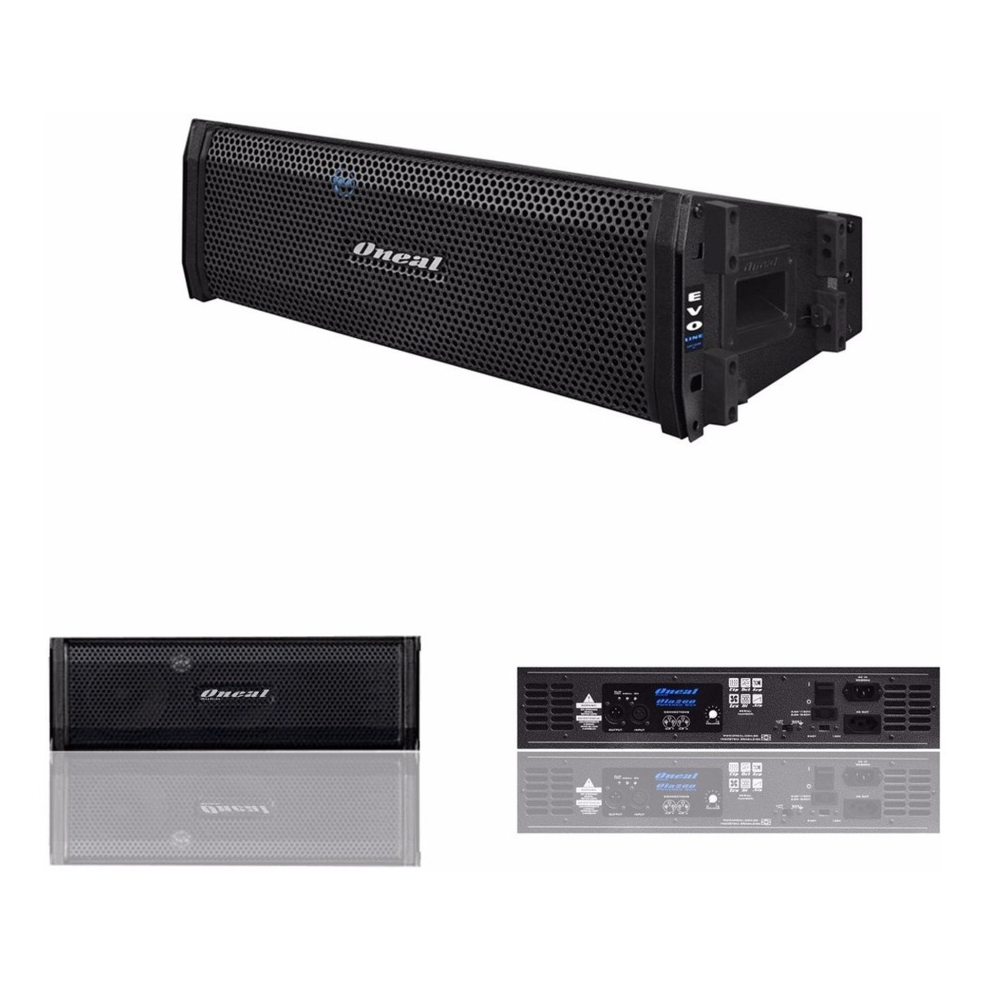 CAIXA ATIVA ONEAL OLA260 LINE ARRAY 350WRMS - X5Music