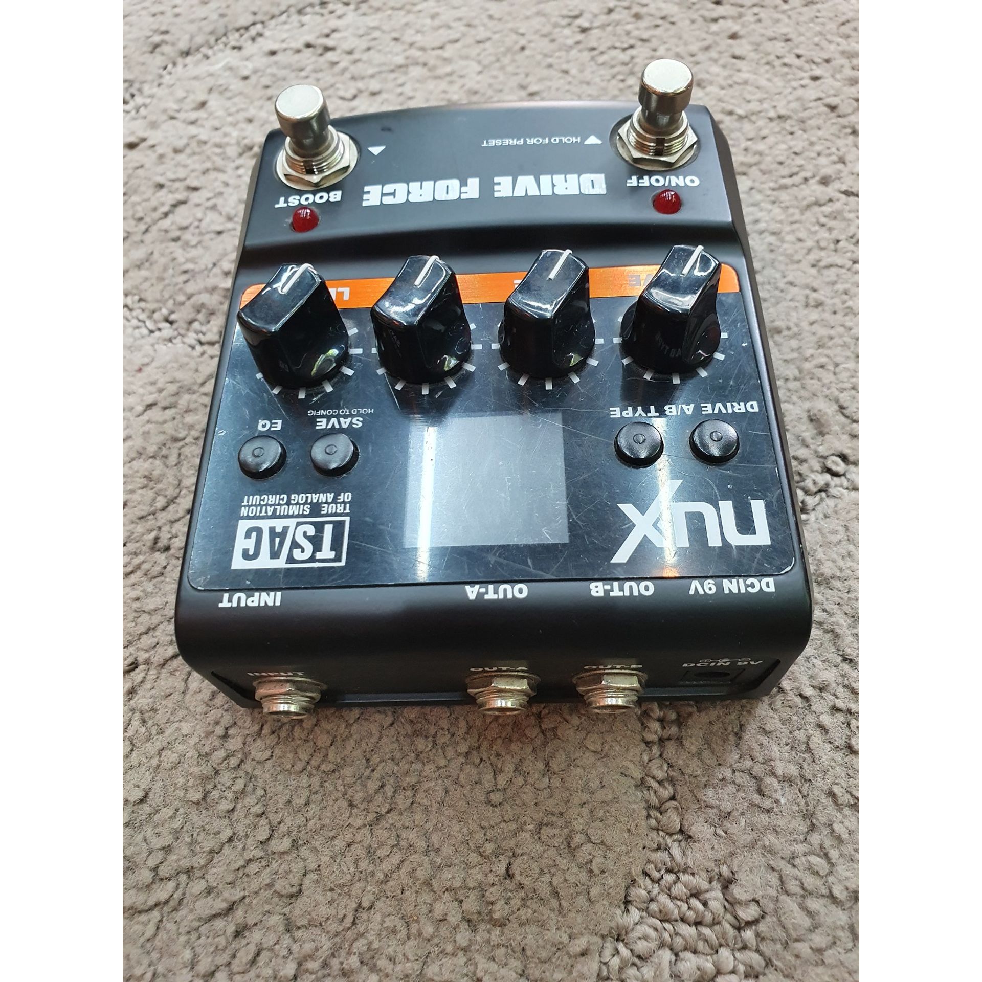 PEDAL NUX DRIVE FORCE (USADO) - X5Music