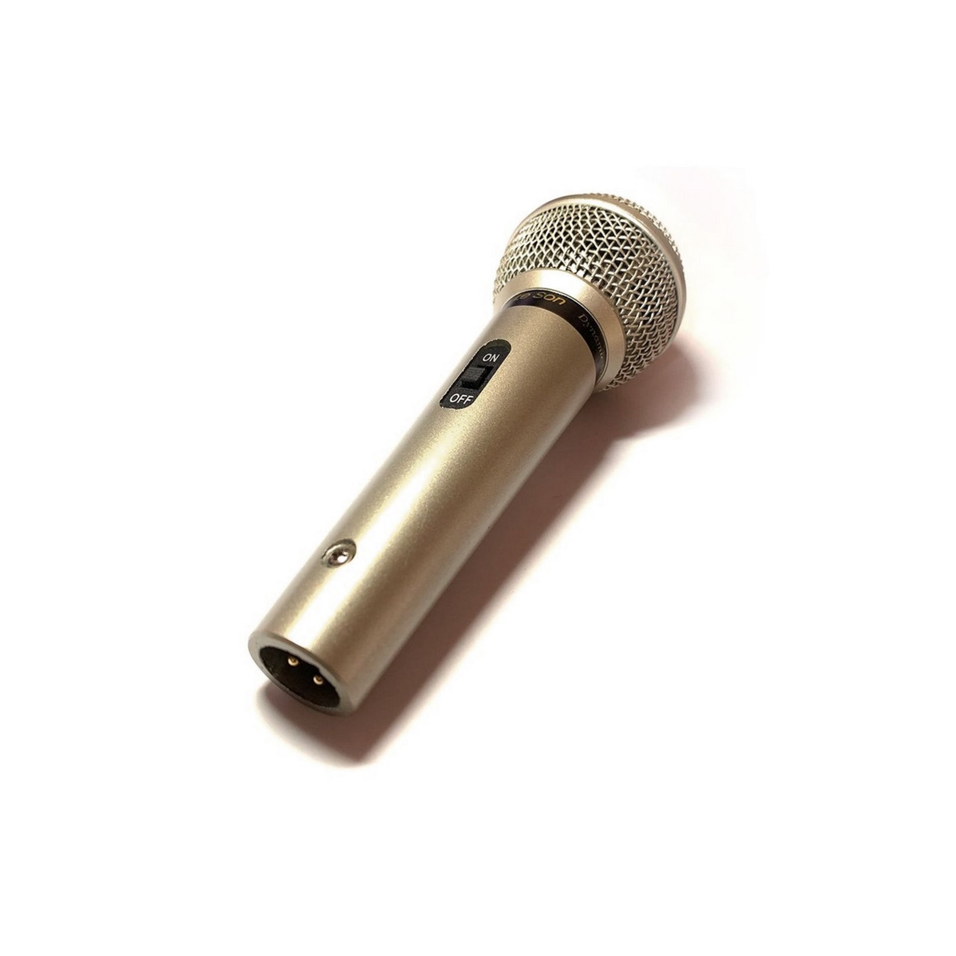 MICROFONE LESON SM58 P4 CHAMPAGNE COM FIO DE 5M - X5Music