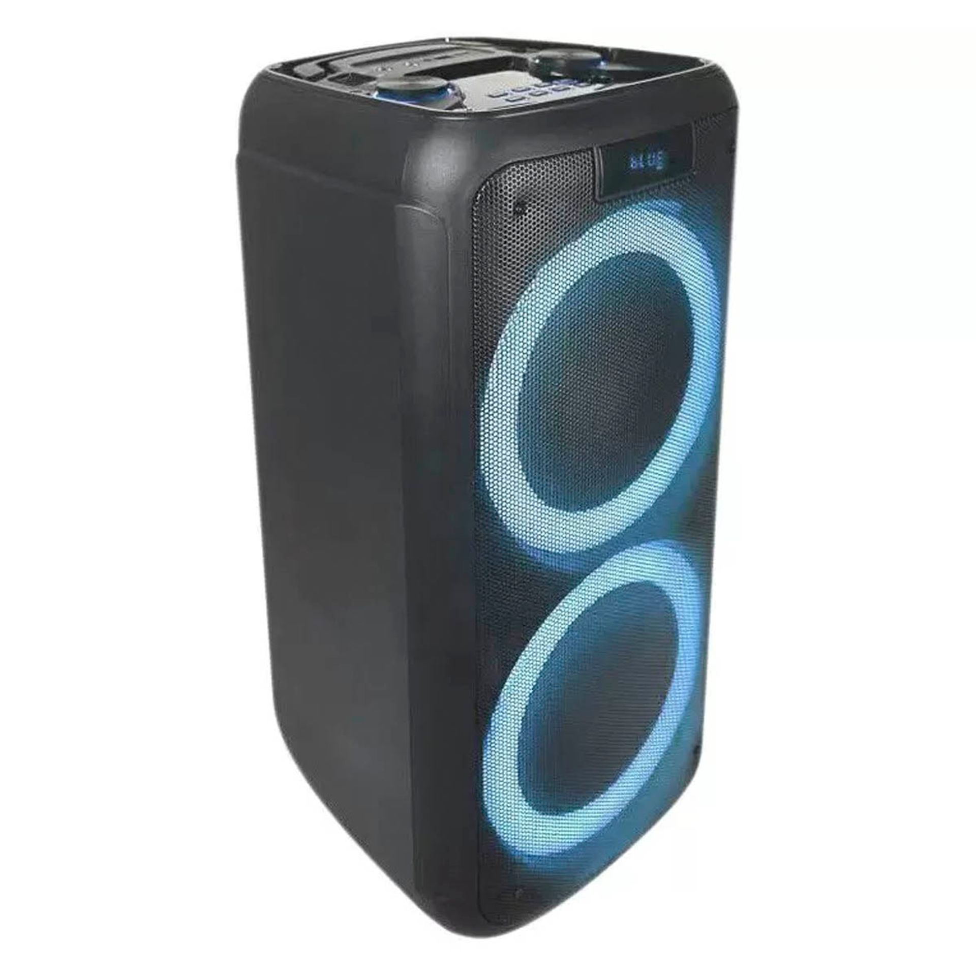 CAIXA DE SOM MULTILASER PULSEBOX TORRE PULSE BLUETOOTH 8 POL 1000W ...