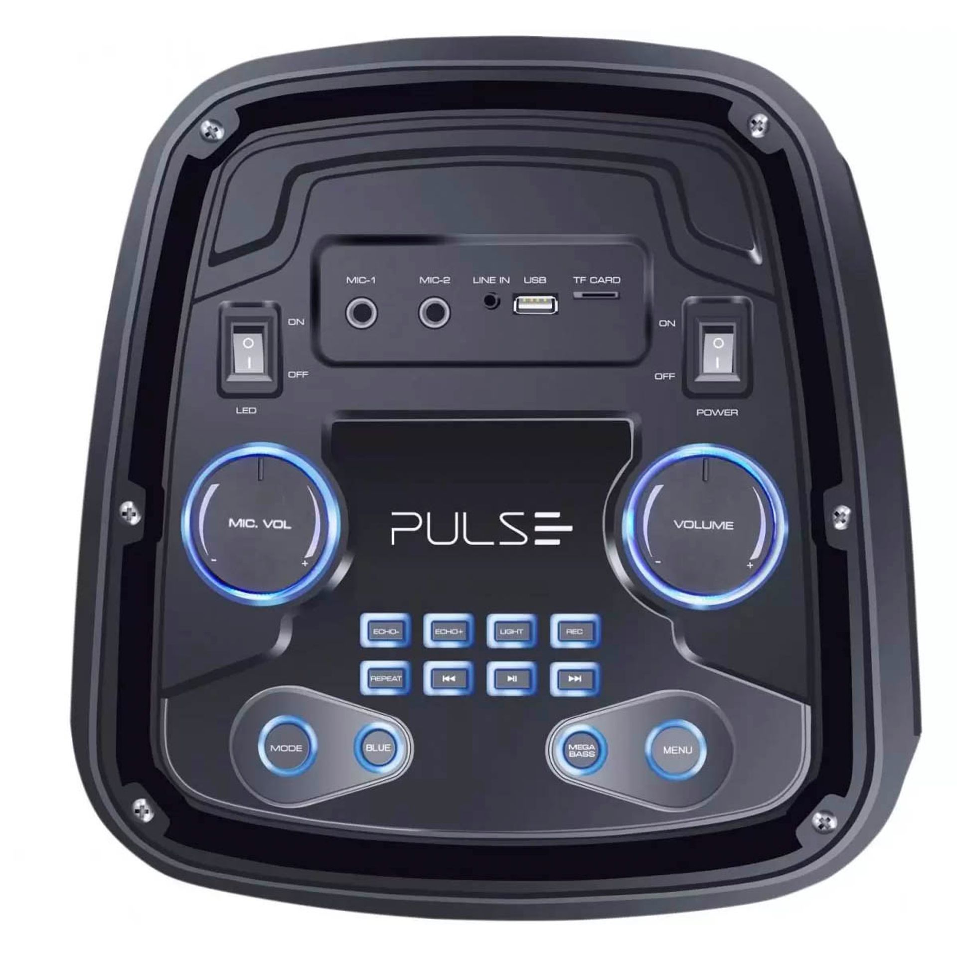 CAIXA DE SOM MULTILASER PULSEBOX TORRE PULSE BLUETOOTH 8 POL 1000W ...