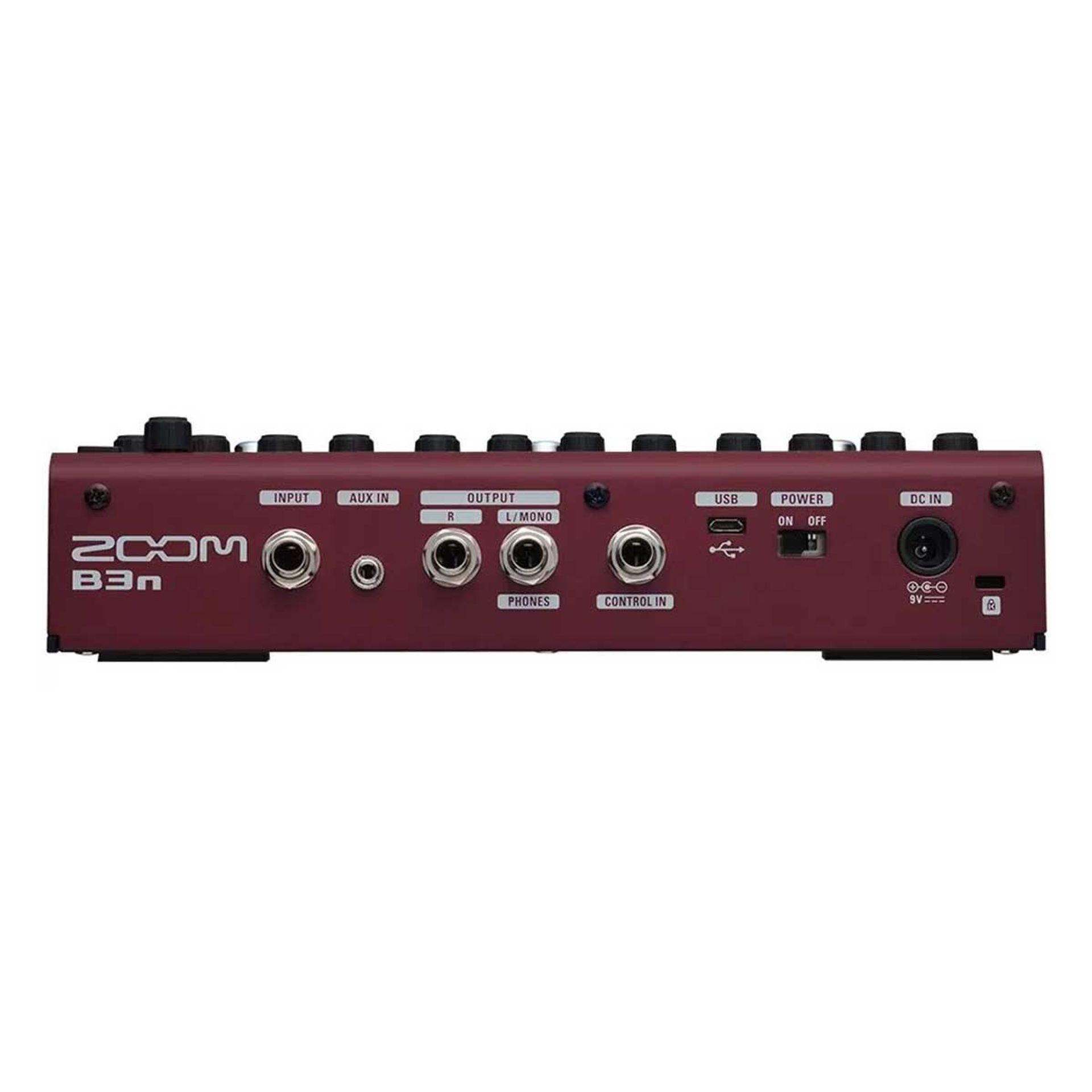 PEDALEIRA ZOOM B3N PARA BAIXO COM MODULO DE EFEITO - X5Music