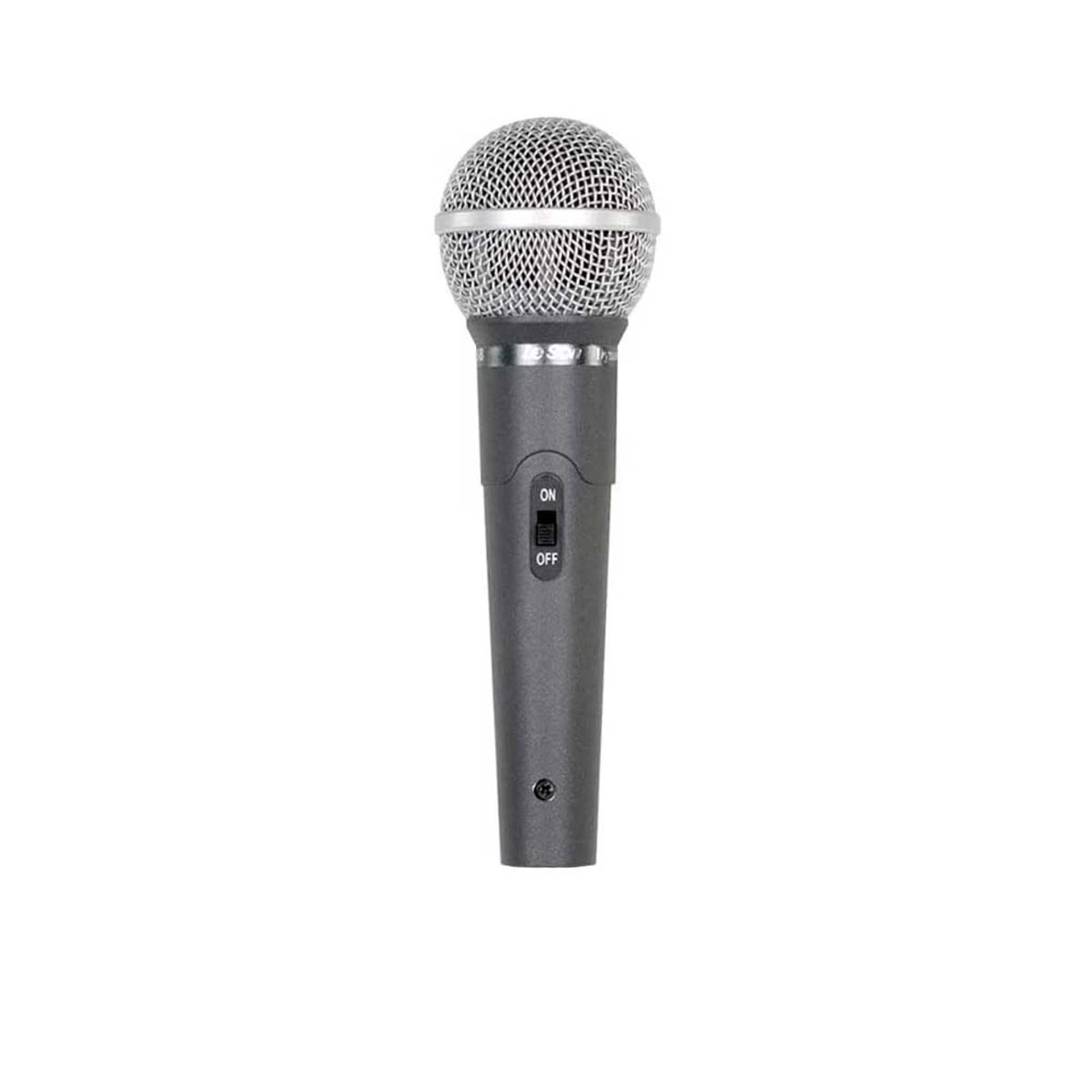 MICROFONE LESON LS-58 DINAMICO COM CABO CHUMBO - X5Music