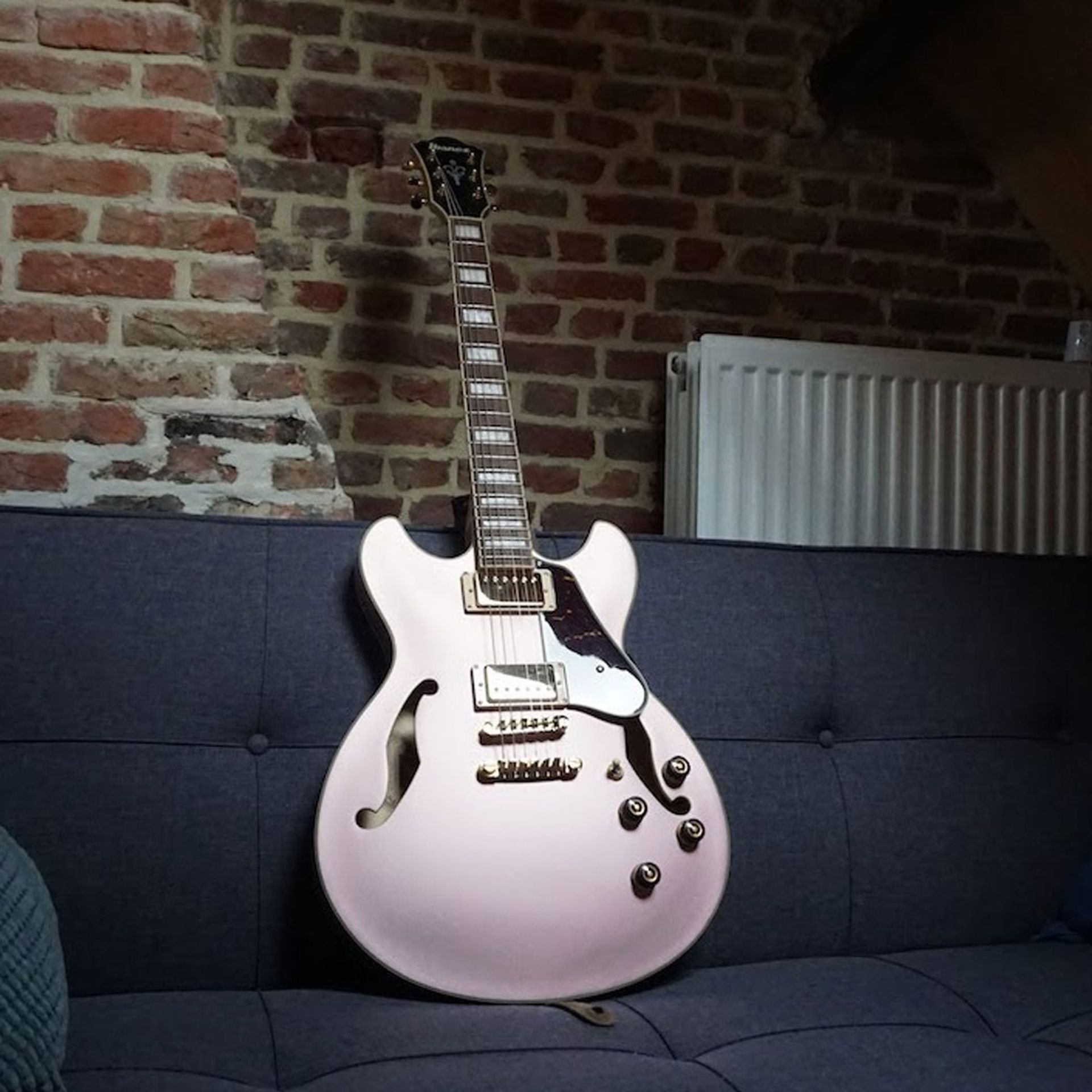 GUITARRA IBANEZ AS73G ROSE GOLD METALLIC FLAT - X5Music