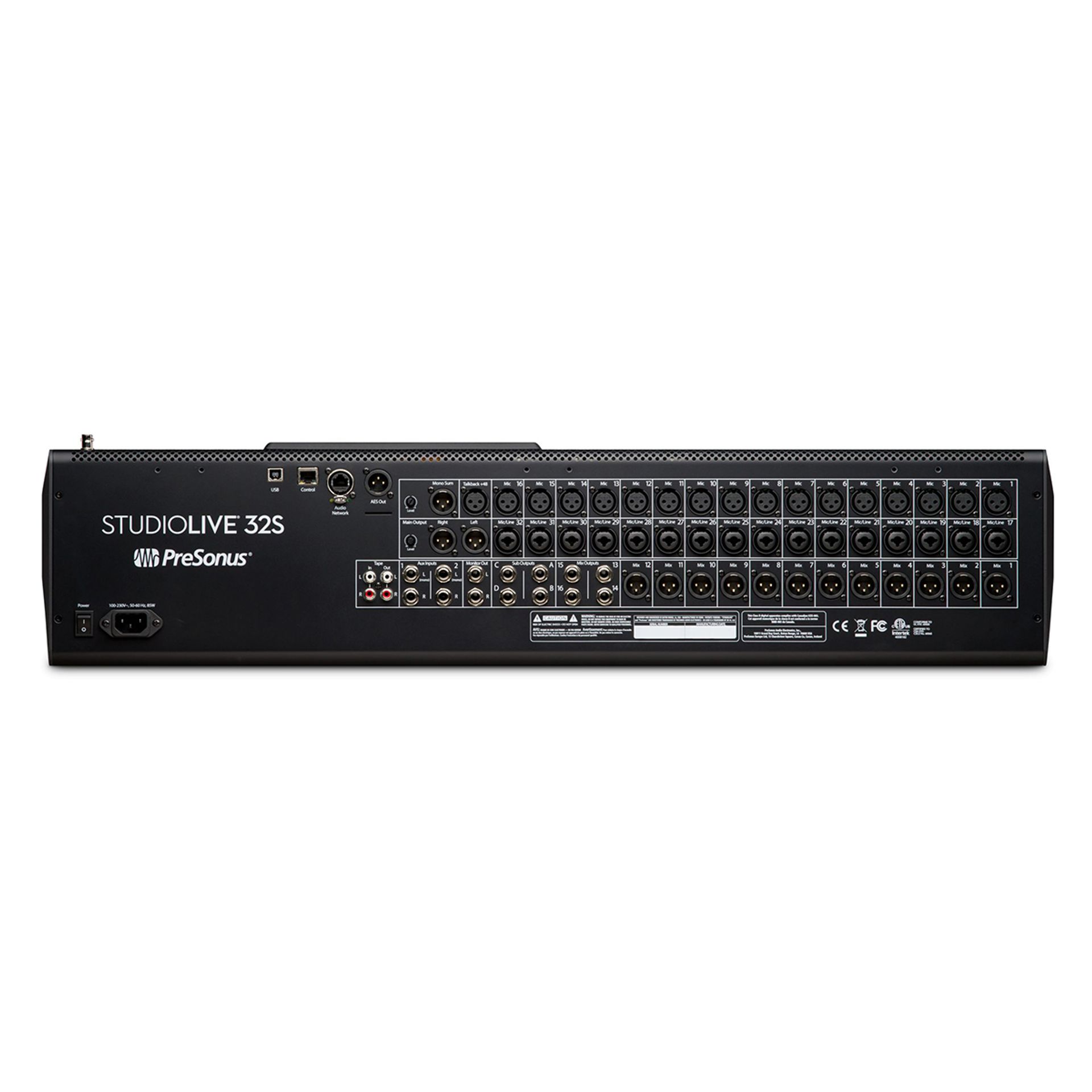 MESA DIGITAL PRESONUS STUDIOLIVE 32S CHANNEL AND USB AUDIO INTERFACE ...