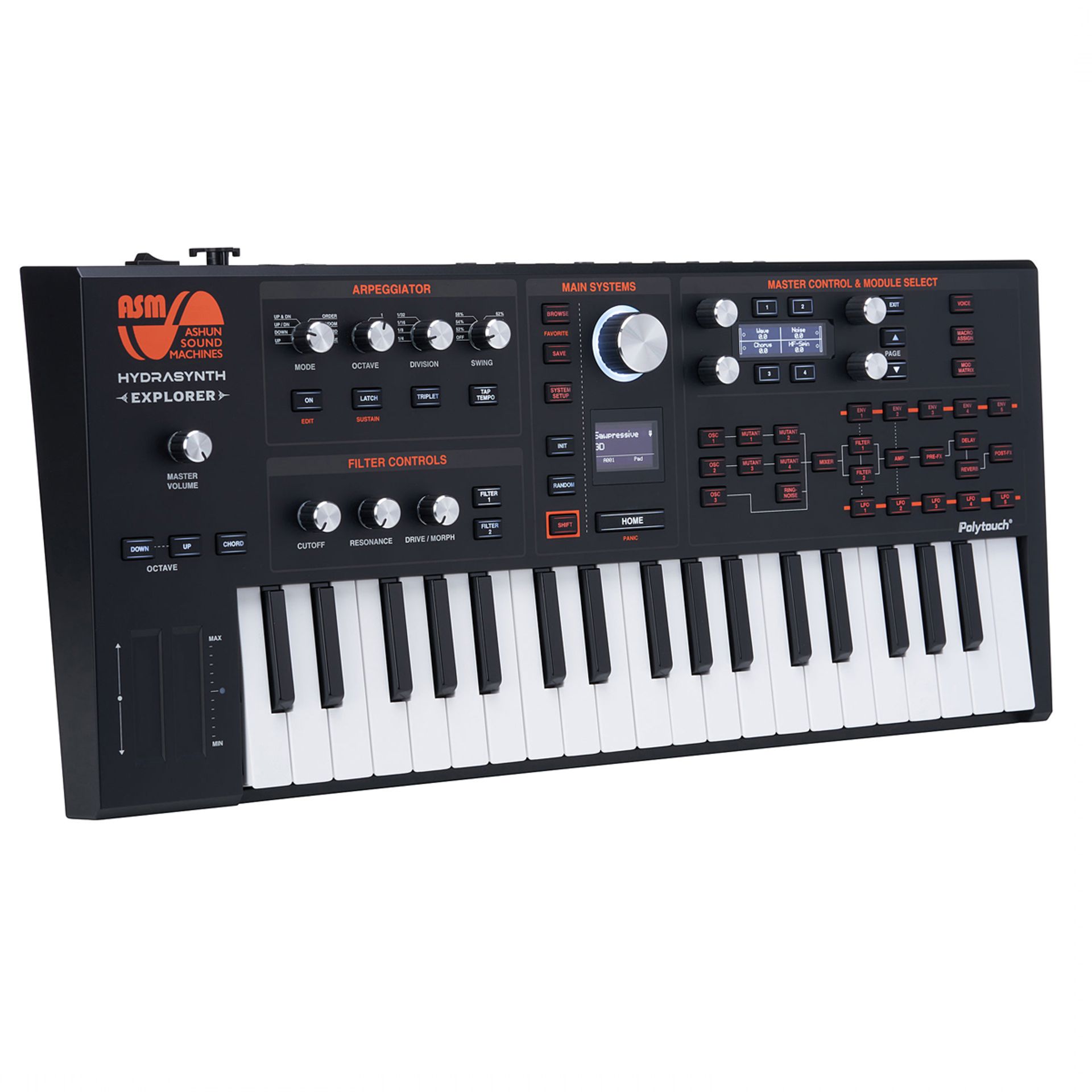 TECLADO SINTETIZADOR ASM HYDRASYNTH EXPLORER - X5Music