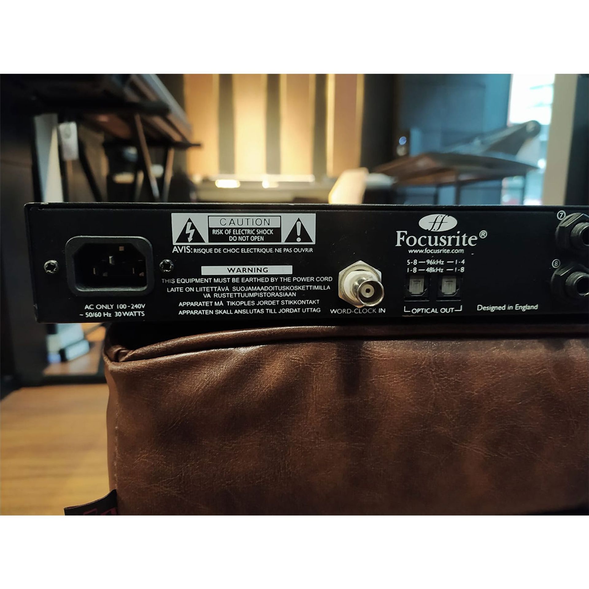 PRÉ AMPLIFICADOR FOCUSRITE OCTOPRE MKII USADO - X5Music