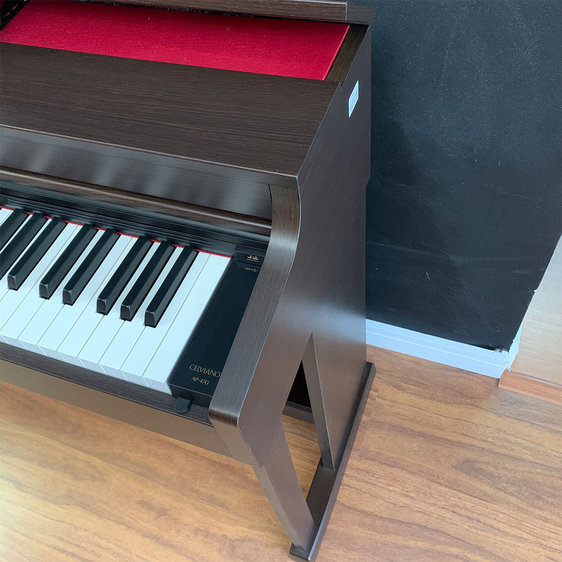 PIANO CASIO AP-470BNC2 CELVIANO DIGITAL MARROM SHOWROOM - X5Music