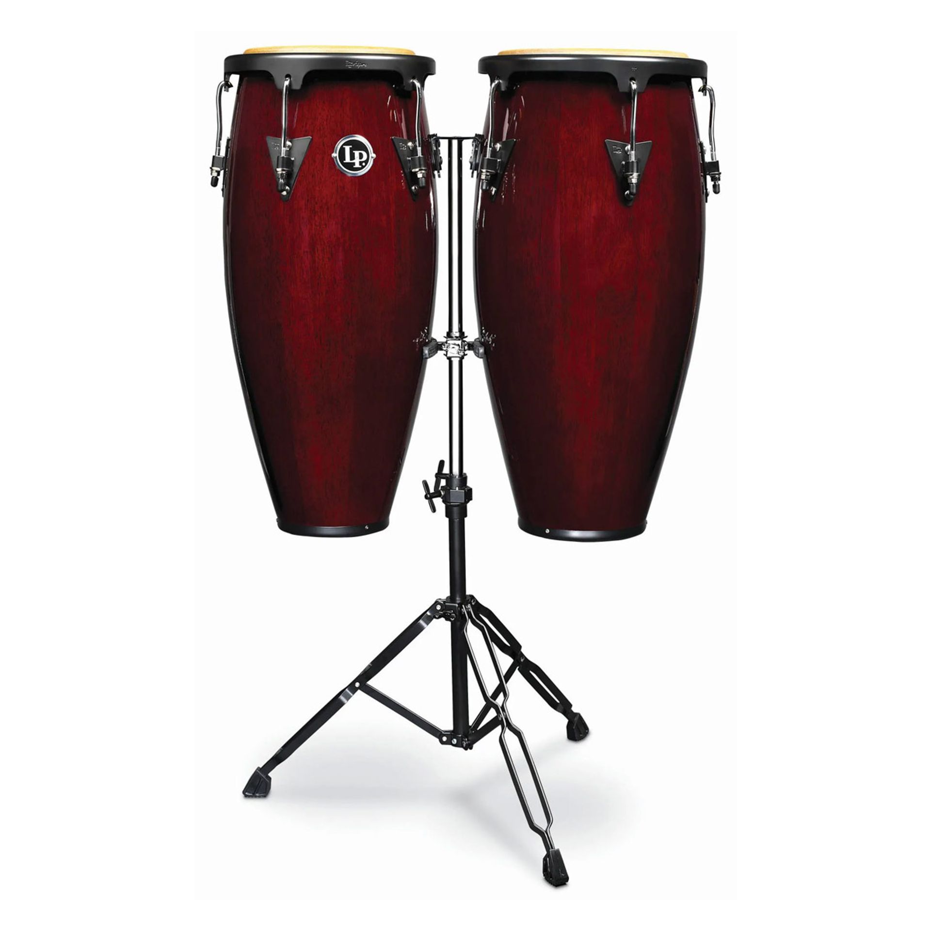 PAR DE CONGA LP LPA647-DW ASPIRE 11/12 COM ESTANTE - X5Music