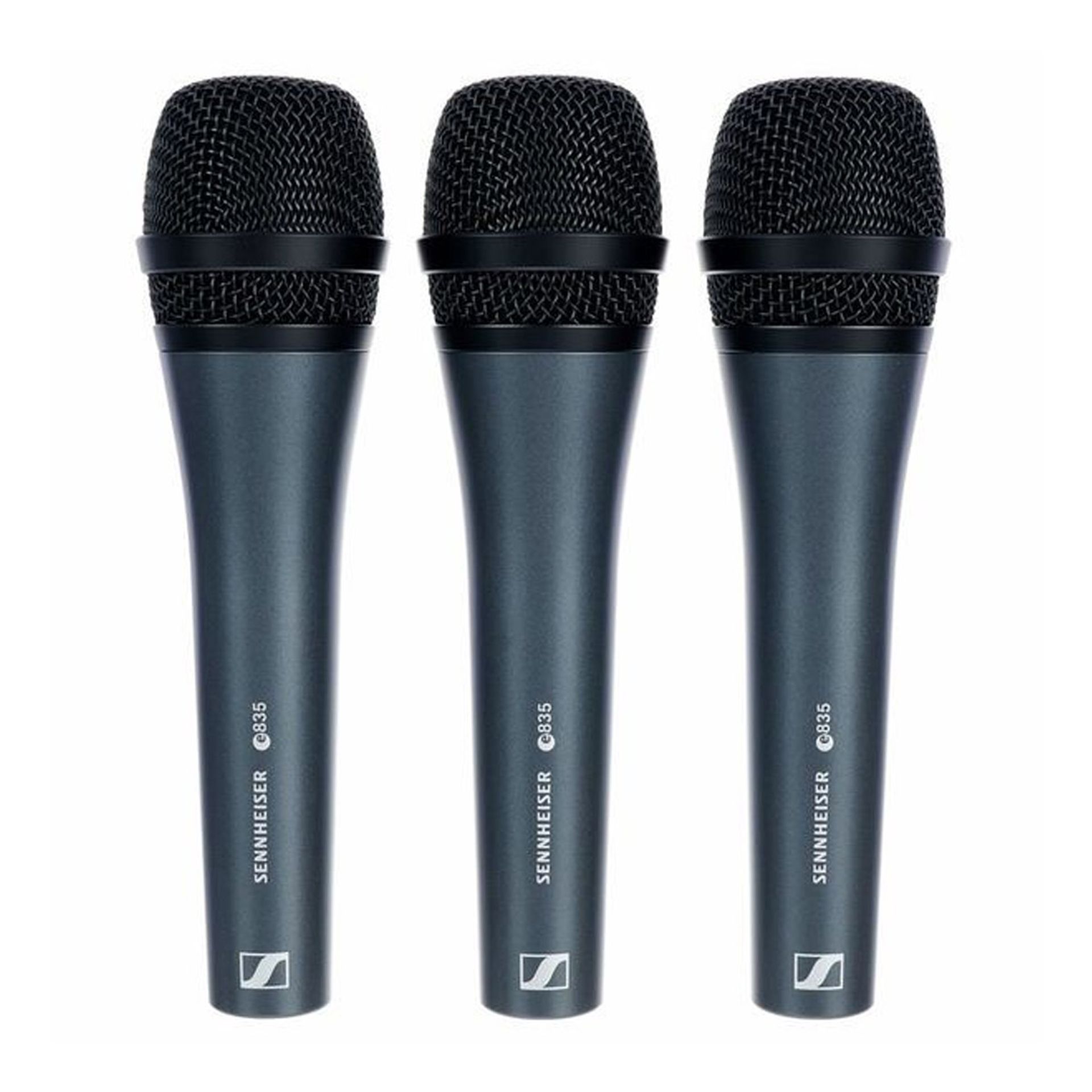 KIT MICROFONE SENNHEISER E835 3 PACK - X5Music