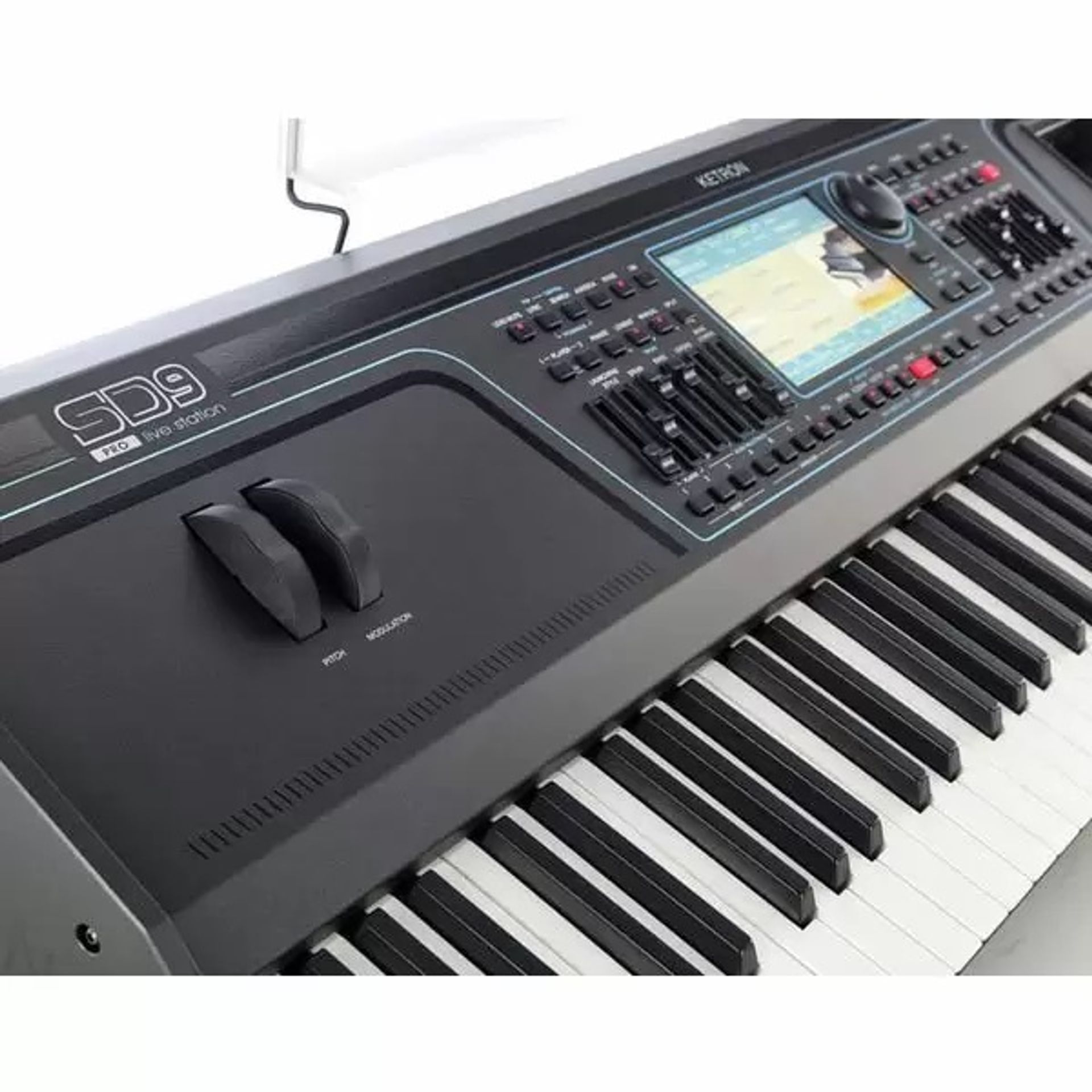 TECLADO ARRANJADOR KETRON SD9 WORKSTATION - X5Music